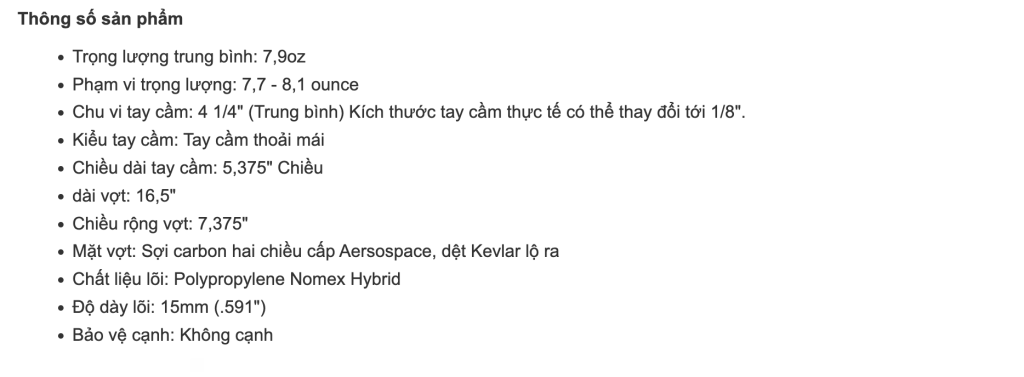 Vợt pickleball Proton Series 4 – VPV Vợt PickleBall Việt Nam