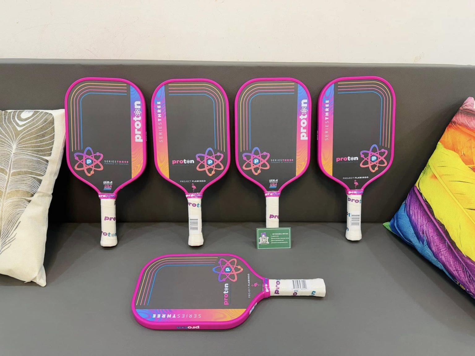 Proton Series 3 Flamingo 15mm – VPV Vợt PickleBall Việt Nam