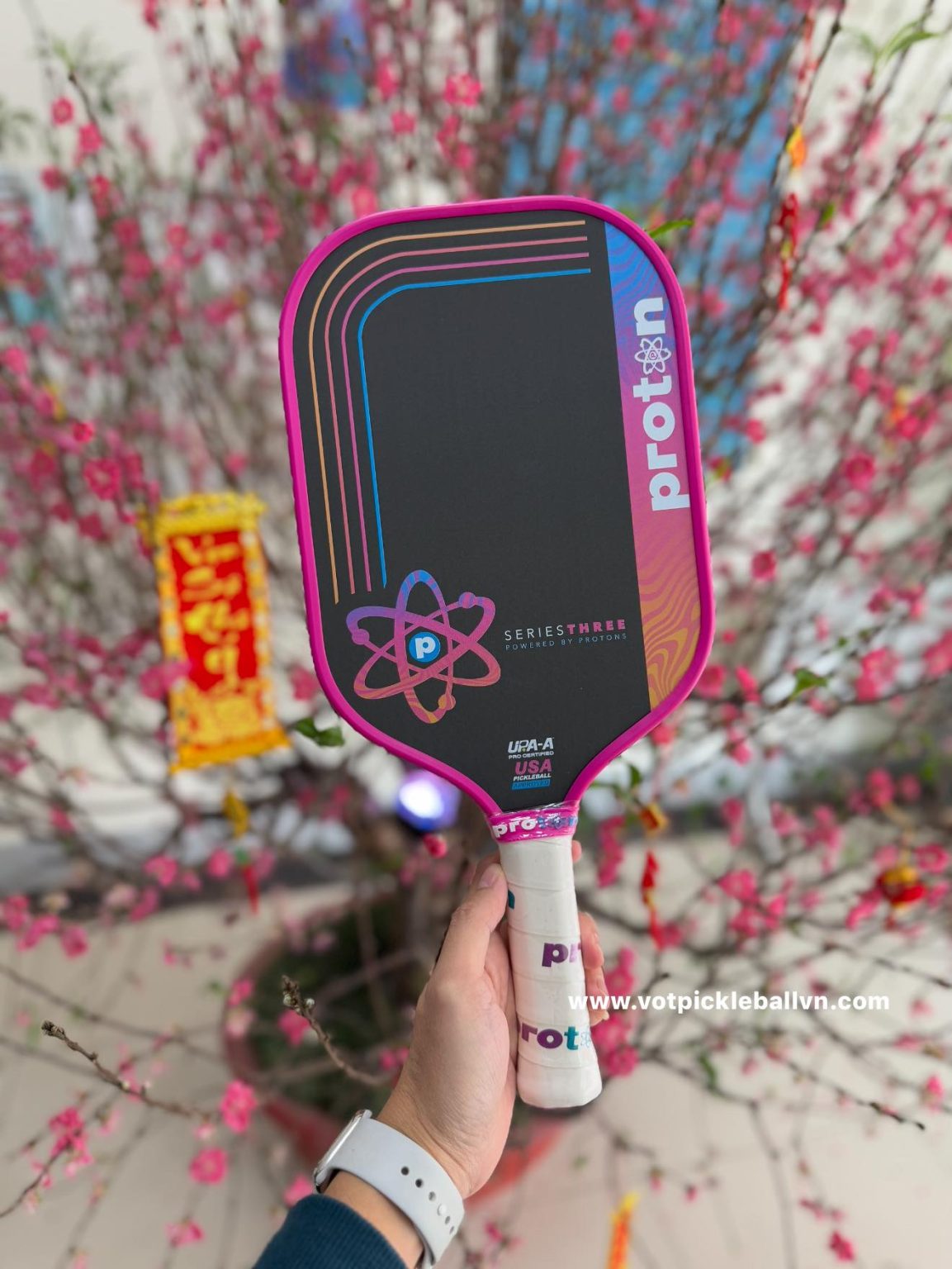 Proton Series 3 Flamingo 15mm – VPV Vợt PickleBall Việt Nam