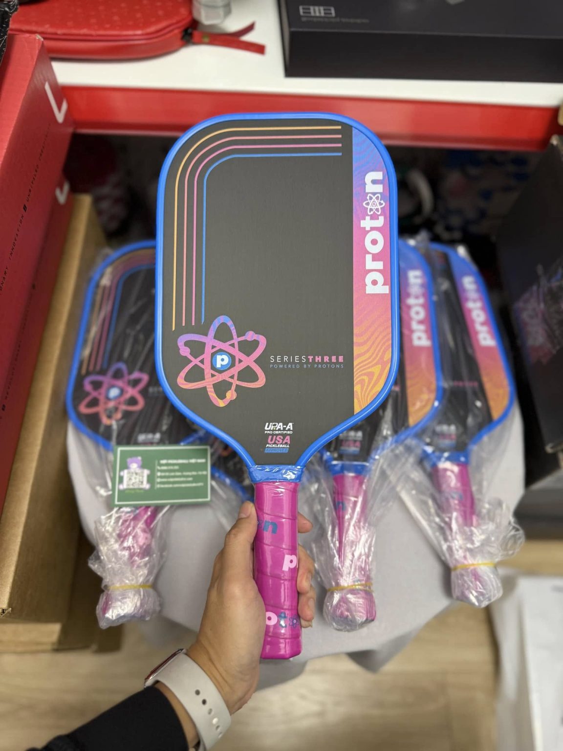 Proton Series 3 Flamingo 15mm – VPV Vợt PickleBall Việt Nam
