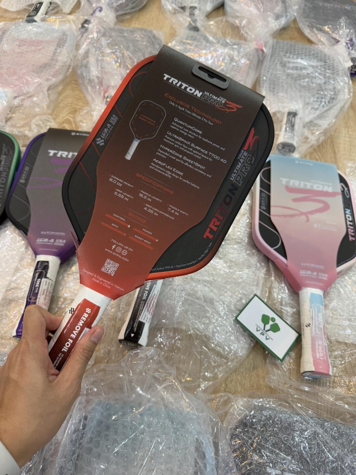 Sypik Triton Pro 3 Ultimate (Gen 3) – VPV Vợt PickleBall Việt Nam