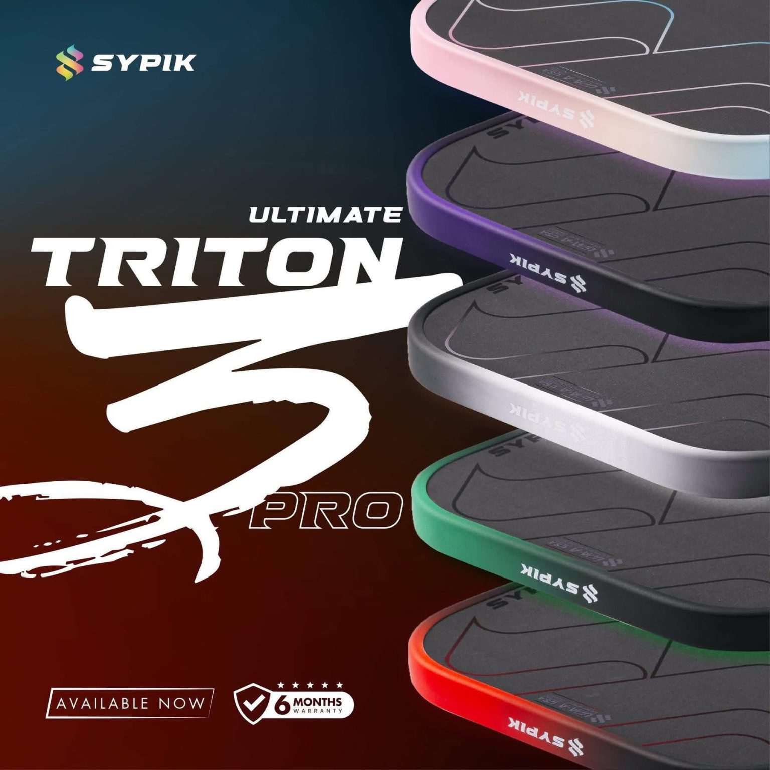 Sypik Triton Pro 3 Ultimate (2025) – VPV Vợt PickleBall Việt Nam